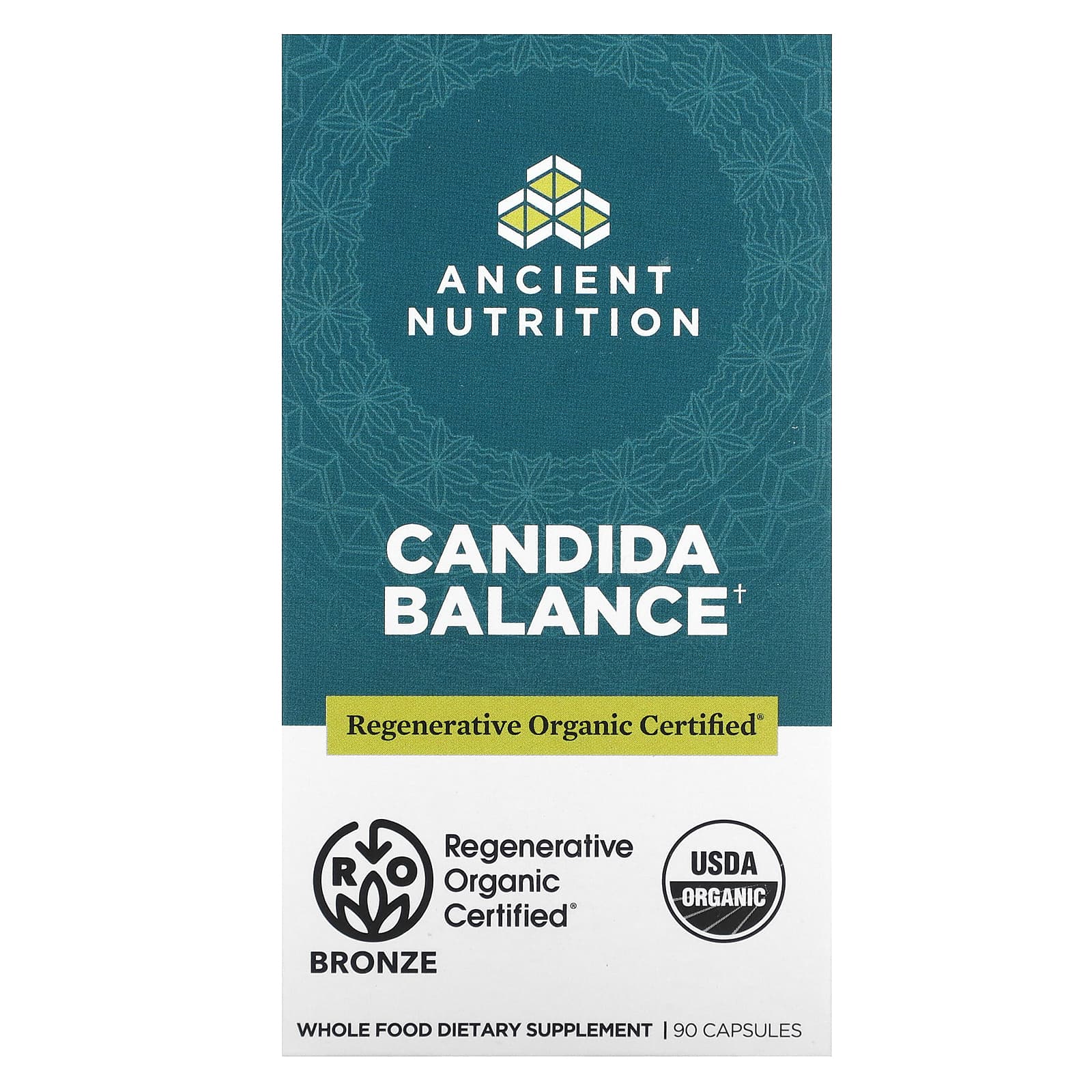 Ancient Nutrition, Candida Balance, 90 капсул купить по цене от 4 924 ...