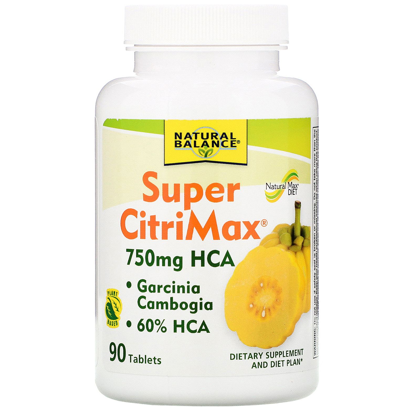 Natural Balance, Супер CitriMax, 90 таблеток купить по цене от 2 056 ...