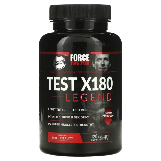 Force Factor, Test X180 Legend ™, 120 капсул купить по цене от 5 072 ...