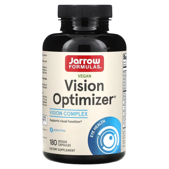 Jarrow Formulas, веганский оптимизатор зрения, 180 растительных капсул ...